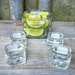 Patron Shot Glass Set with Lime Serving Dish Tequila Glasses
