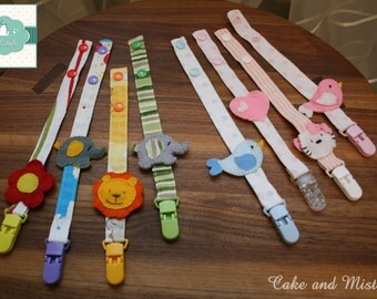 Pacifier clip | Etsy