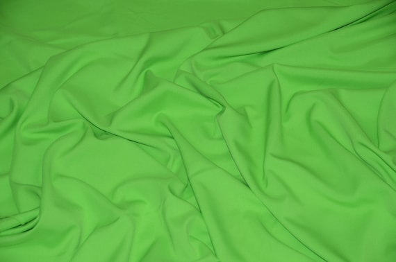 Lime Polyester Fabric Lime Green Fabric Yardage Fabric By