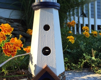 Lighthouse birdhouse | Etsy
