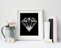 Popular items for diamond wall art on Etsy