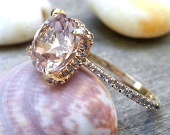 Anillo de oro rosa | Etsy