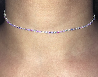 Crystal choker | Etsy