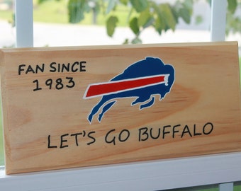 Buffalo bills sign | Etsy