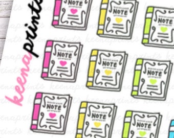 Unique notepad related items | Etsy