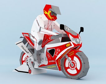 DIY Printable paper car model3dpapercraft Instant by GazabPitara