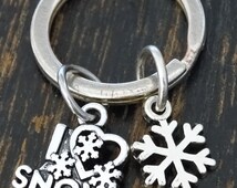 Unique snowflake keychain related items | Etsy