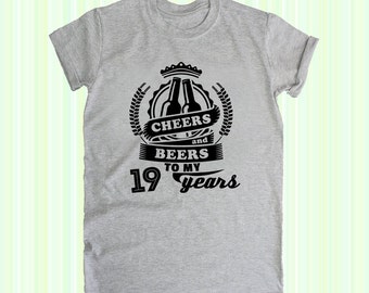19th birthday shirt | Etsy