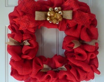 Popular items for square wreaths on Etsy