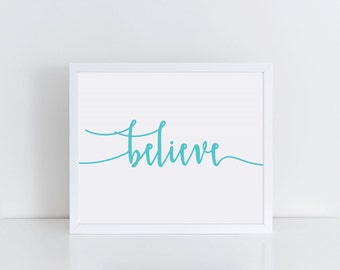 Unique script wall art related items | Etsy