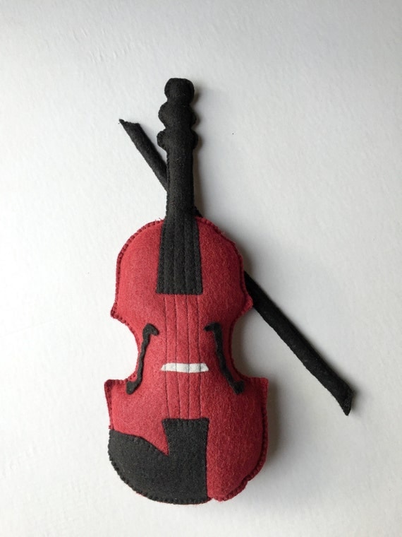 Violin Toy Violin Felt Toys Plush Violin Stuffed Violin