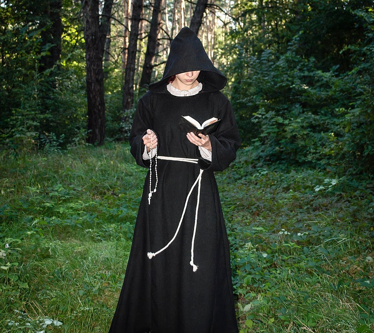 Medieval robe Monk robe Medieval monk Medieval clothing LARP