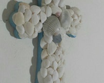 Unique seashell cross related items | Etsy