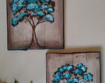 Tree art | Etsy
