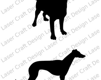 Dog stencil | Etsy