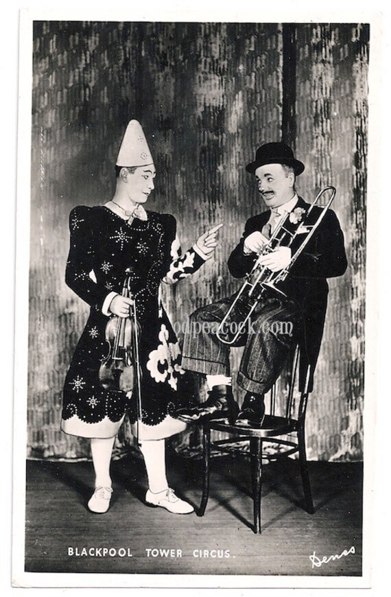 Charlie Cairoli Paul Freedman clown Blackpool Tower Circus