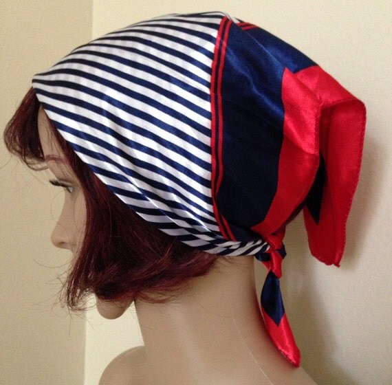 Silk Like Polyester Head or Neck Scarf 20X 20