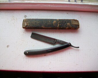 Vintage germany straight razor | Etsy