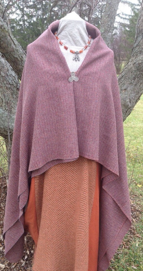 Viking CloakWool Cloak Norse Cloak Wool Square Cloak Anglo