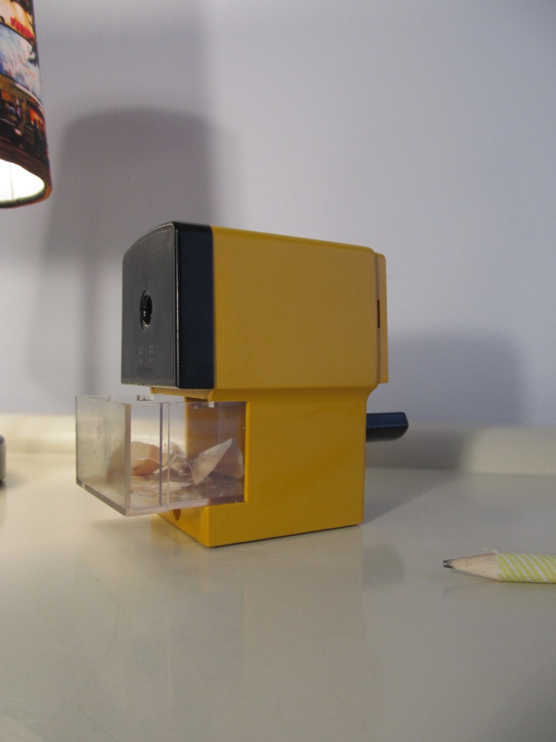 Vintage Pencil Sharpener in Yellow color made in Czechoslovakia – Haute ...