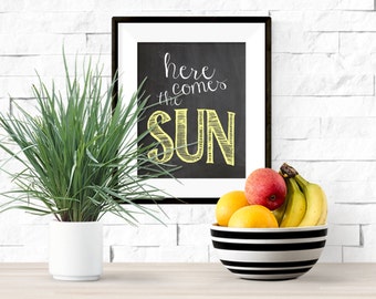 Life is Sweet Ice Cream Cones Printable Artwork by theorangeleaf