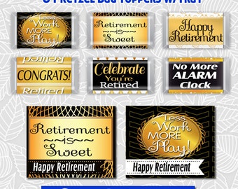 Retirement tags | Etsy