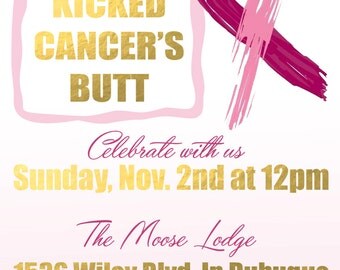 Kicking cancers butt | Etsy