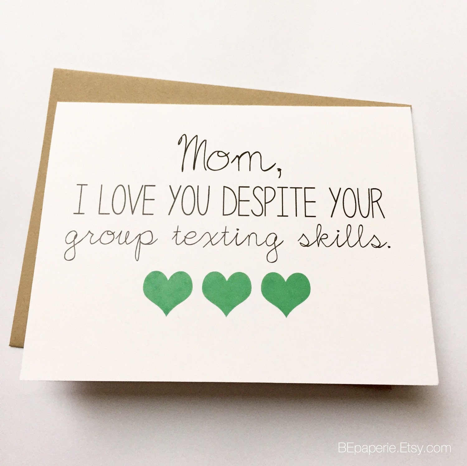 Funny Mom Card Mother s Day Card Mom Birthday Card