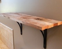 Popular items for reclaimed wood shelf on Etsy