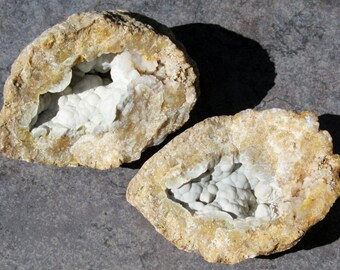 Split geode halves | Etsy