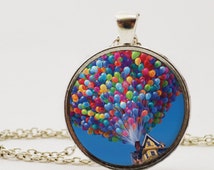 Popular items for up house necklace on Etsy