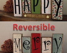 Popular items for reversible holiday on Etsy