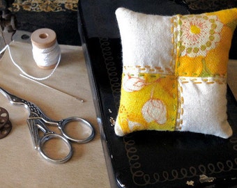 Original Modern Hand Embroidery . Plush . PDF by LittleSparrowNest