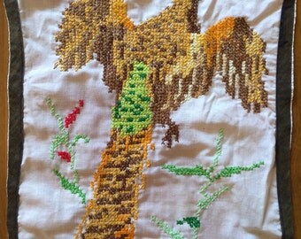 Grass cross stitch | Etsy