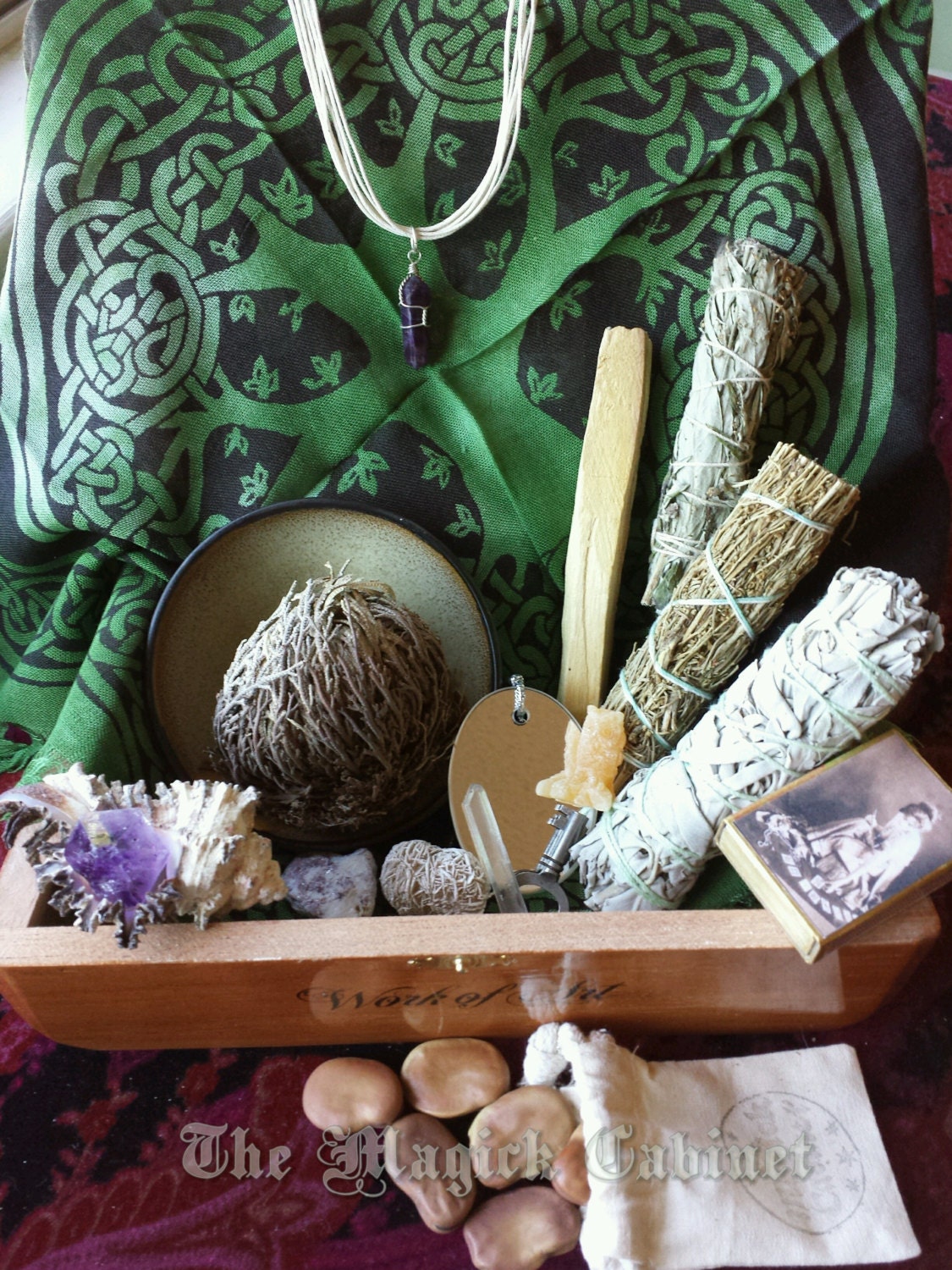 Wicca Altar Kit Manifesting Kit Starter Kit Beginner Witch