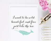 Popular items for narwhal print on Etsy