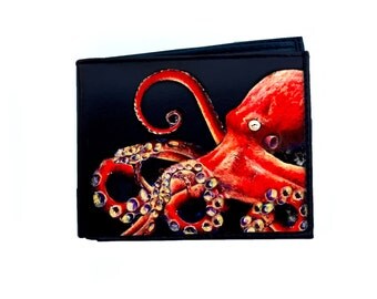 Octopus wallet | Etsy