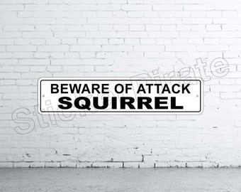 Squirrel sign | Etsy