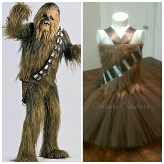 Chewbacca Star Wars Inspired Tutu Dress