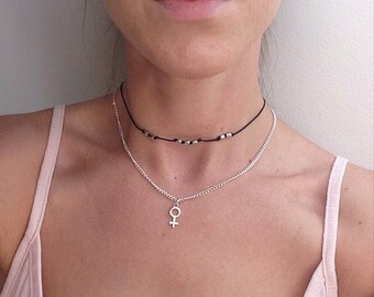 Feminist necklace | Etsy