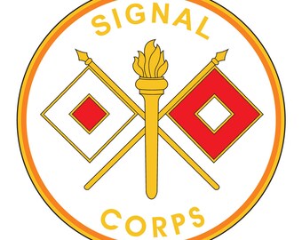 Us army signal corps | Etsy
