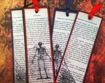 horror bookmark – Etsy UK
