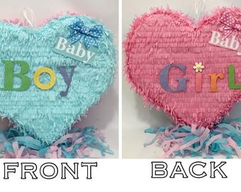 Gender Reveal Baby Bottle Piñata Little Miss by Theperfectpinata