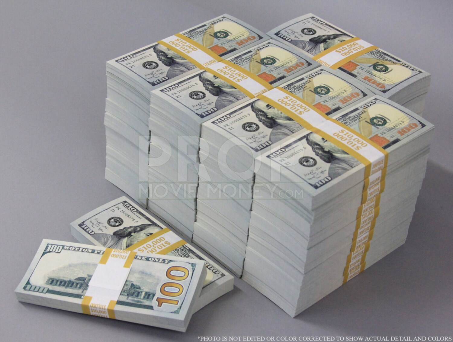 Prop Money New Style 500000 Full Print Stack for Movie TV