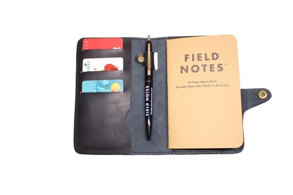 field note wallet cover leather