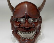 Popular items for oni mask on Etsy
