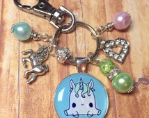 Unique cartoon keychain related items | Etsy