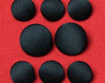 Black tuxedo buttons | Etsy
