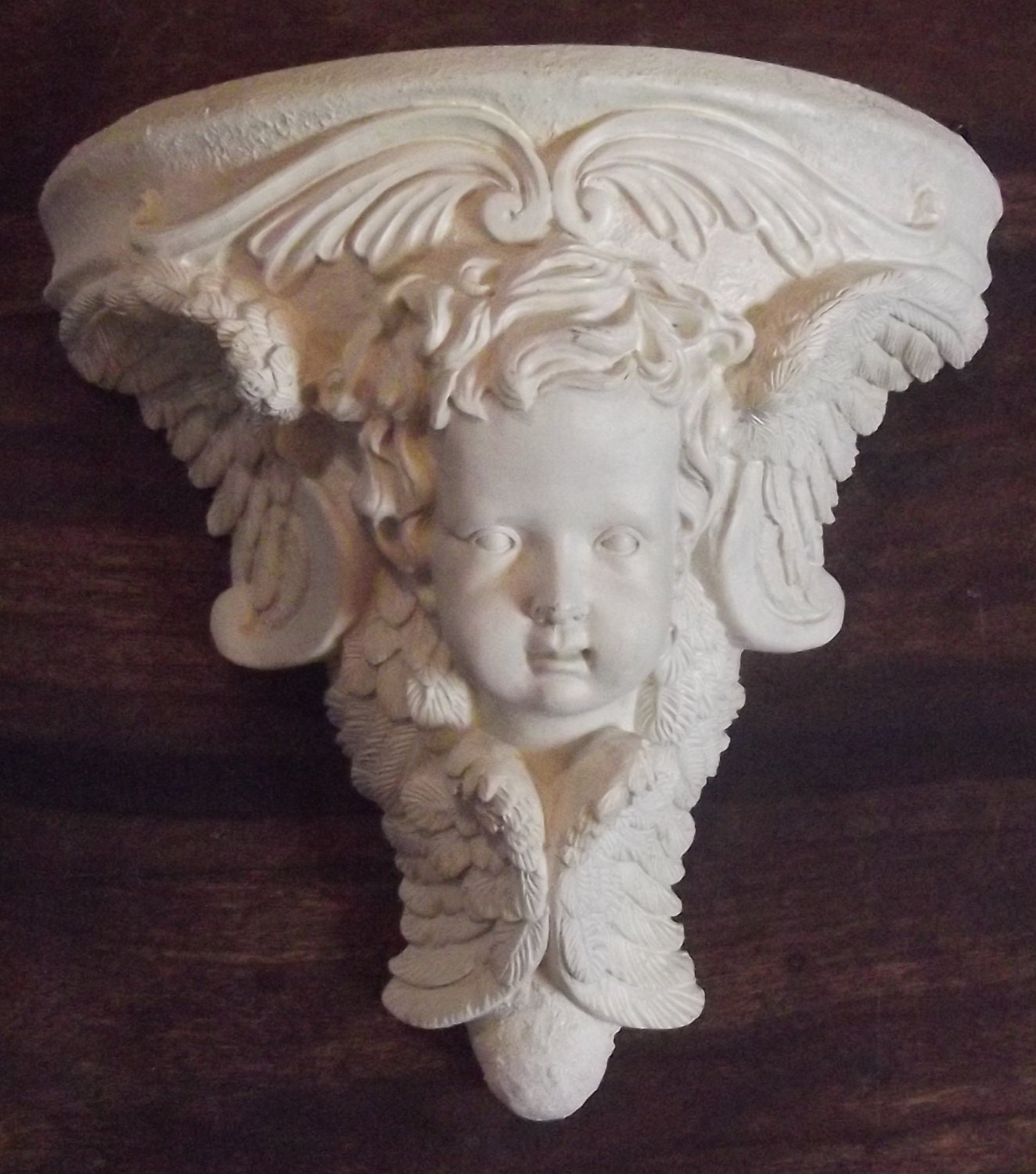 Cherub Shelf, Vintage Cherub Shelving, Victorian Shelving, Winged ...