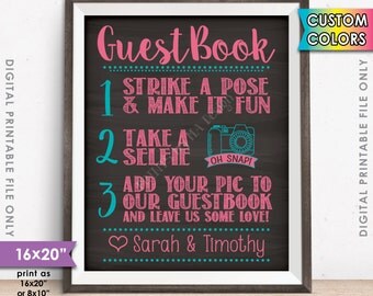 Sweet 16 guest book | Etsy